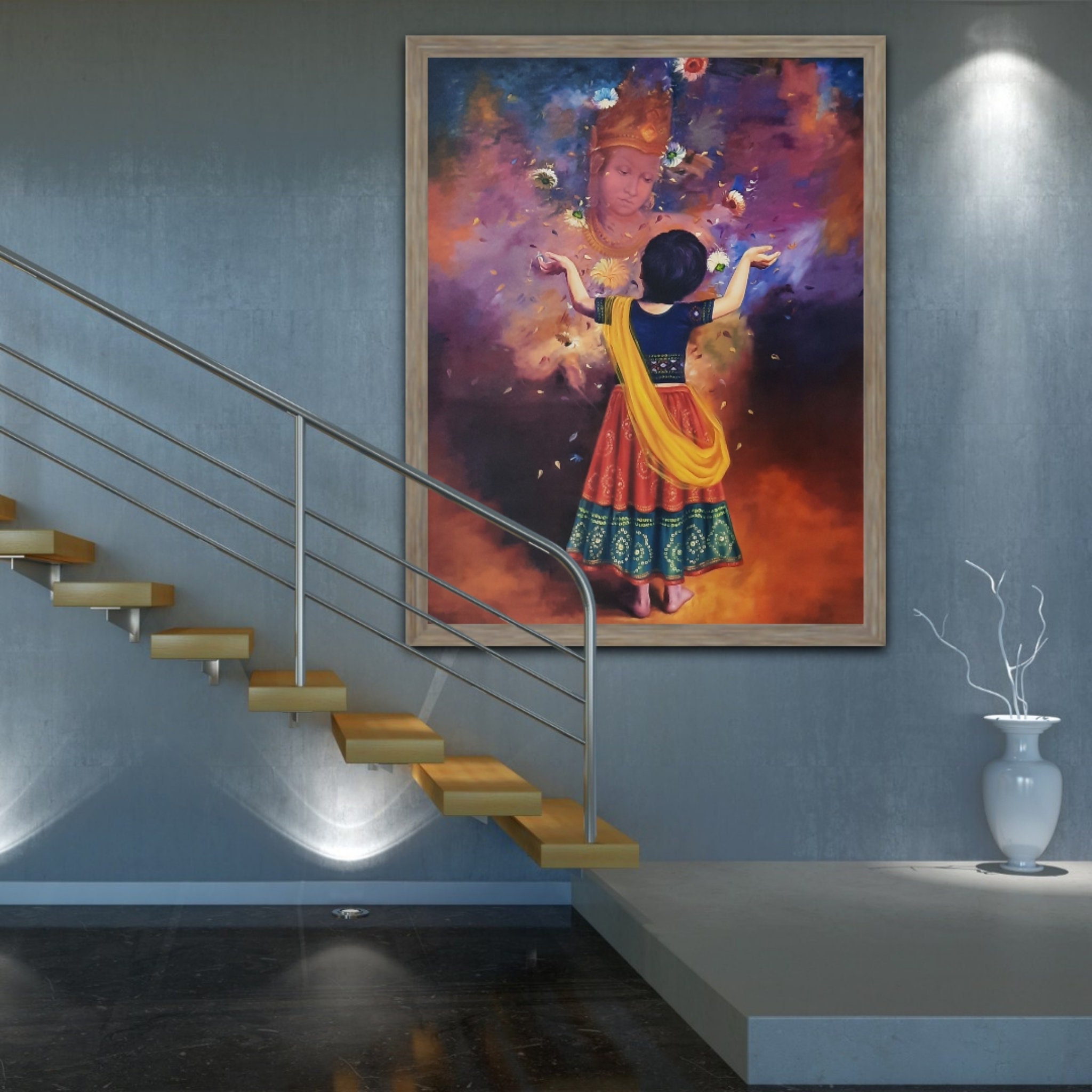 Modern Lord Krishna Paintings