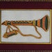 Set of 6 Musical Instrument Hand Painted Painting, Fine Art Work, Rare ...