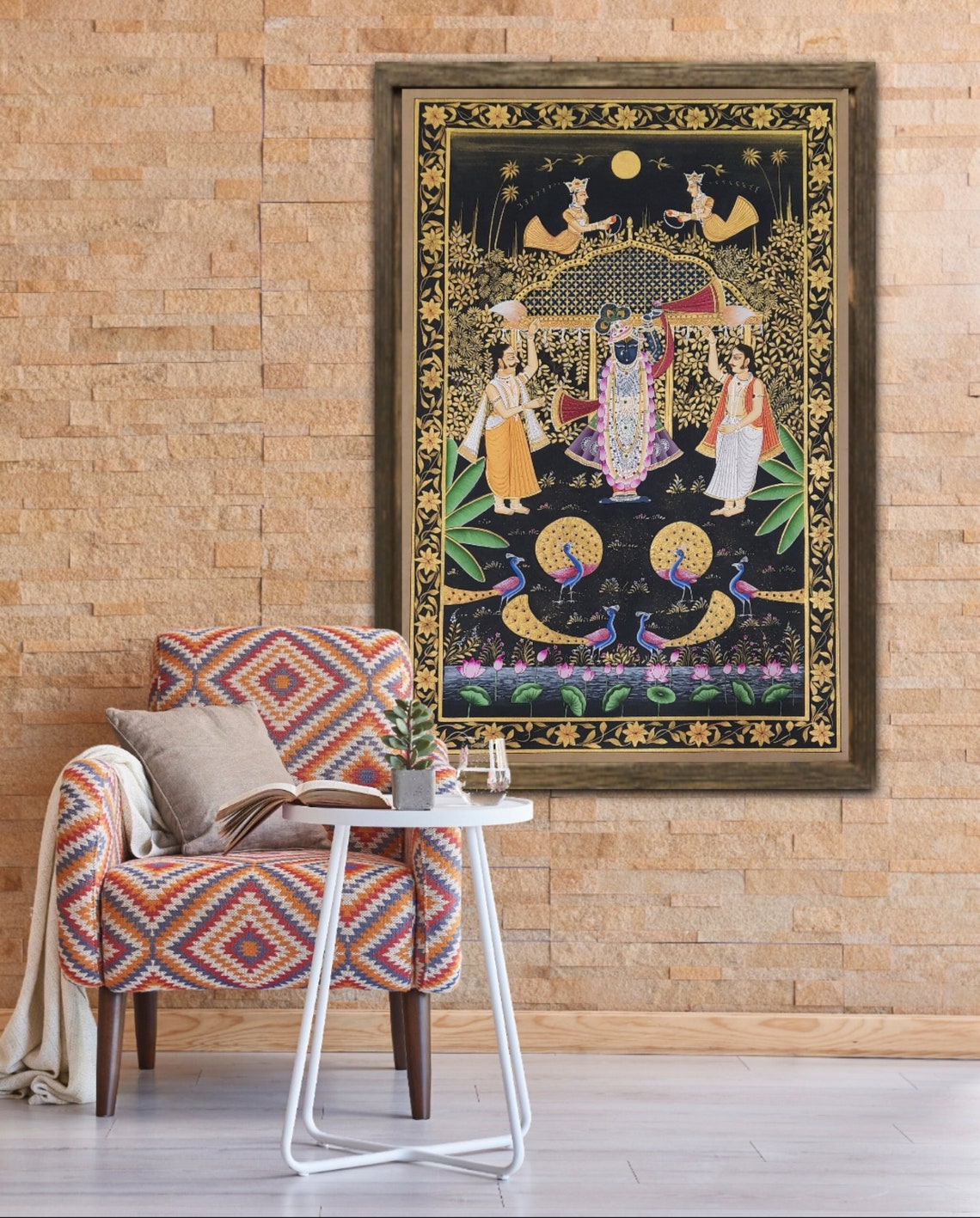 Lord Shrinathji Pichwai Painting Shrinathji Painting - Etsy