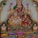 Lord Kuber & Goddess Lakshmi Tanjore Painting, Gold Foil, Ruby, Emerald ...