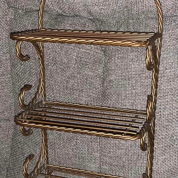 Vintage Metal Shelf - Etsy