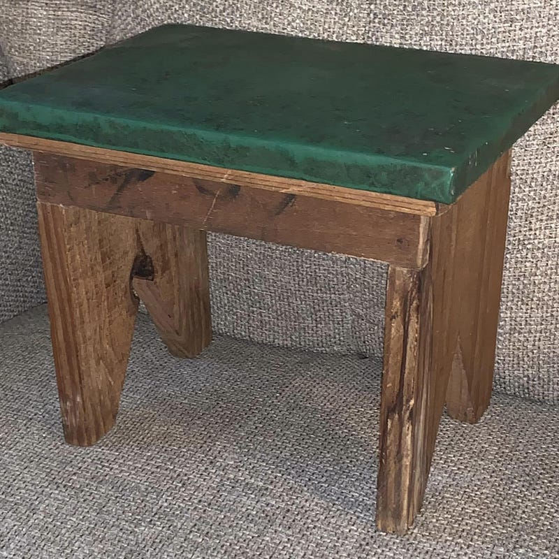 Small Antique Stool - Etsy
