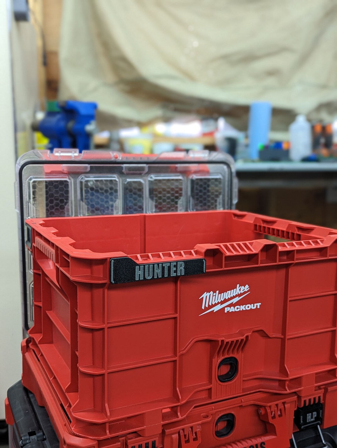 Milwaukee Packout Crate Label Left IF Custom Milwaukee - Etsy