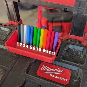Packout 3 Drawer Double Stacking Bins, X8 Bins, Double Divide Bins ...
