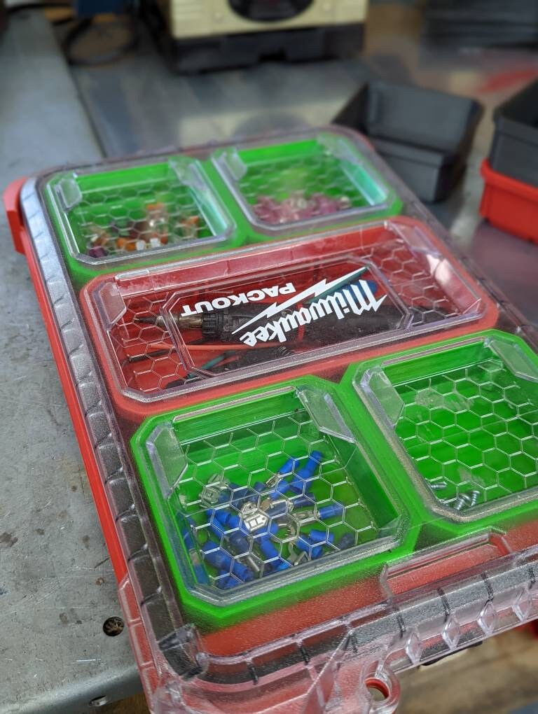 Milwaukee Packout Custom Bin Fits Low Profile Packout - Etsy