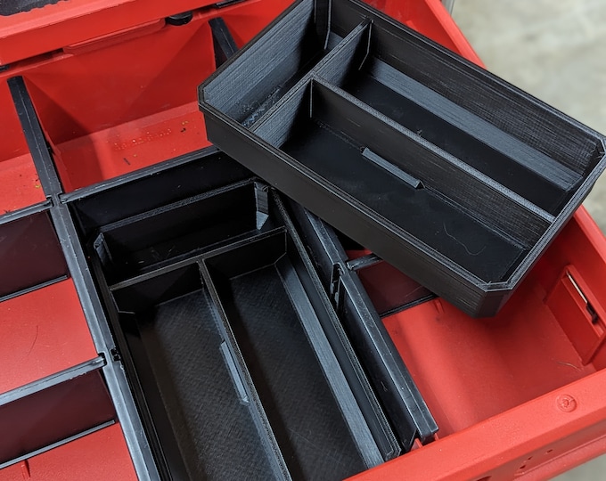 Nesting Bins for Milwaukee Packout 3 Drawer, Triple, Packout Drawer ...