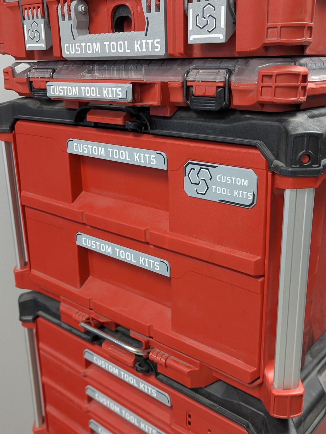 Milwaukee Packout 2&3 Drawer Custom Badge, Drawer Packout Label, Custom ...