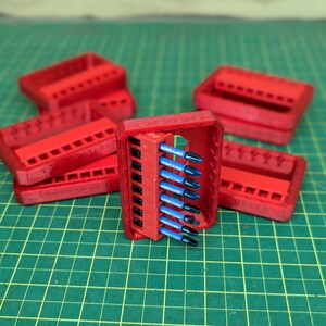 Bit Holders-milwaukee Packout Rolling Toolbox Lid Bit Holders, Impact ...