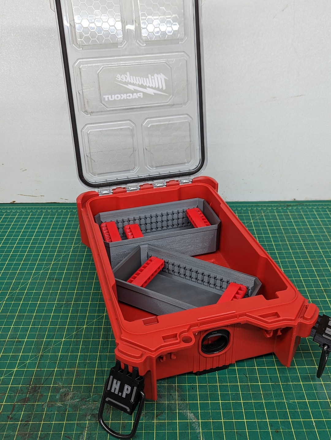 Custom Bin-milwaukee Packout Bunk Bin+long Bit Bin, Impact Bits Bin ...