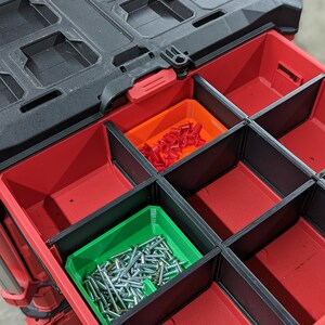 Milwaukee Packout 3 Drawer Stacking Bins, Custom Packout Mods, Packout ...