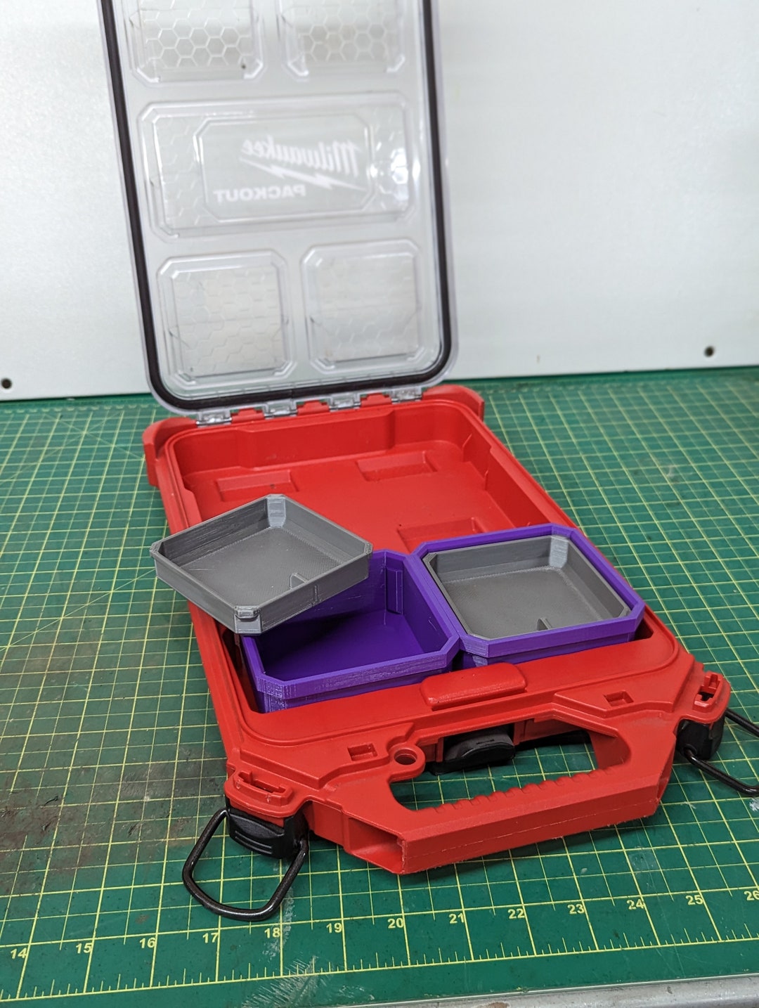 Custom Bin-milwaukee Packout Nesting Bins, Spare Low Profile Packout ...