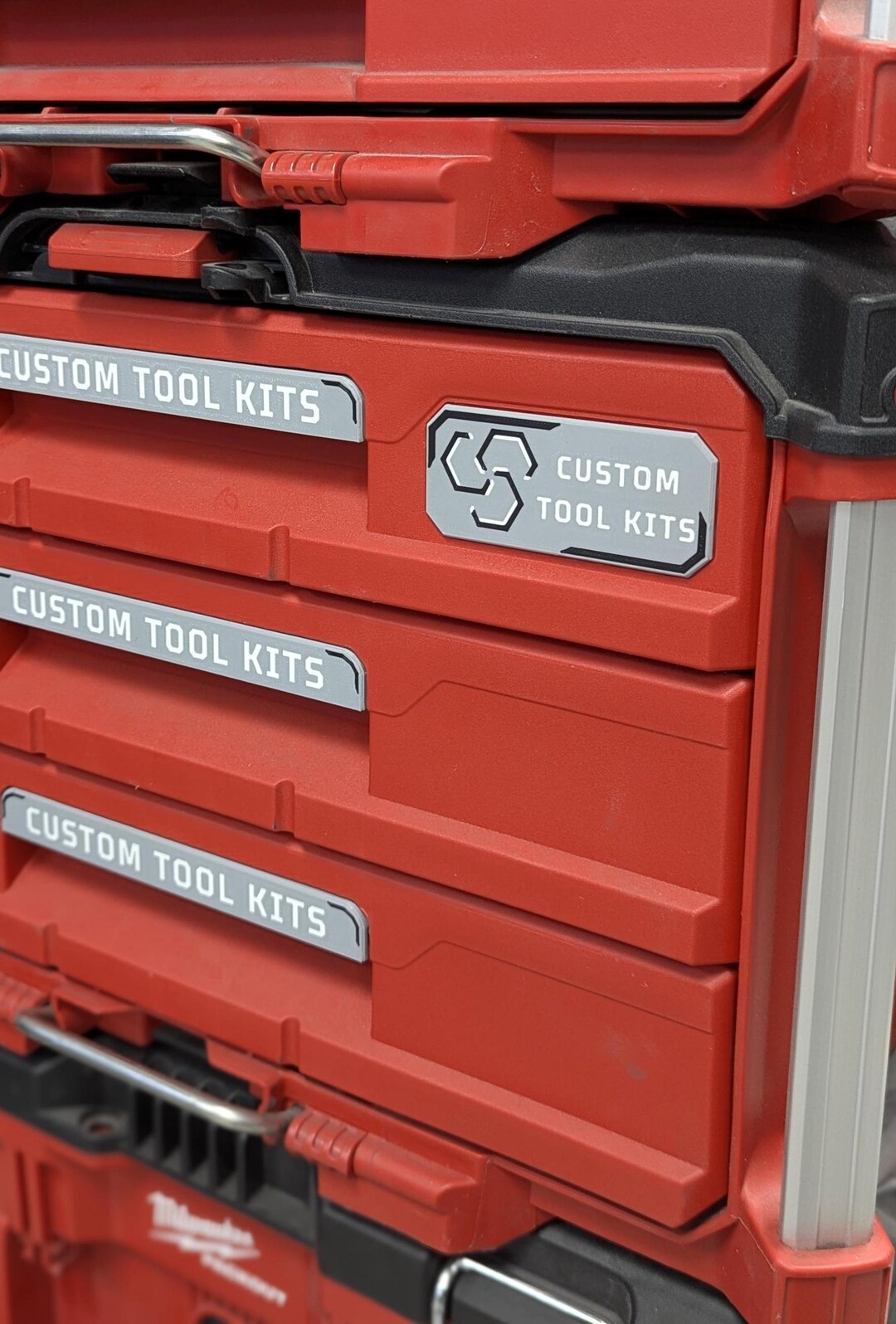 Milwaukee Packout 2&3 Drawer Custom Badge, Drawer Packout Label, Custom ...