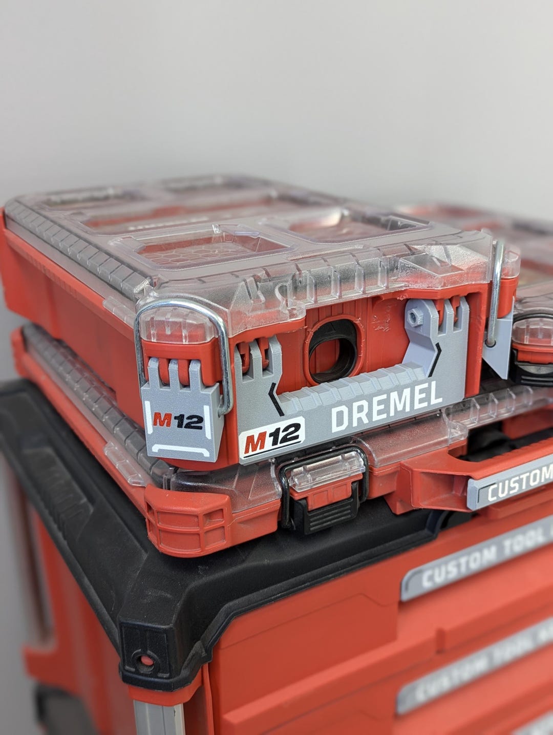 Custom Handle & Latches for Milwaukee Packout – DREMEL Edition ...
