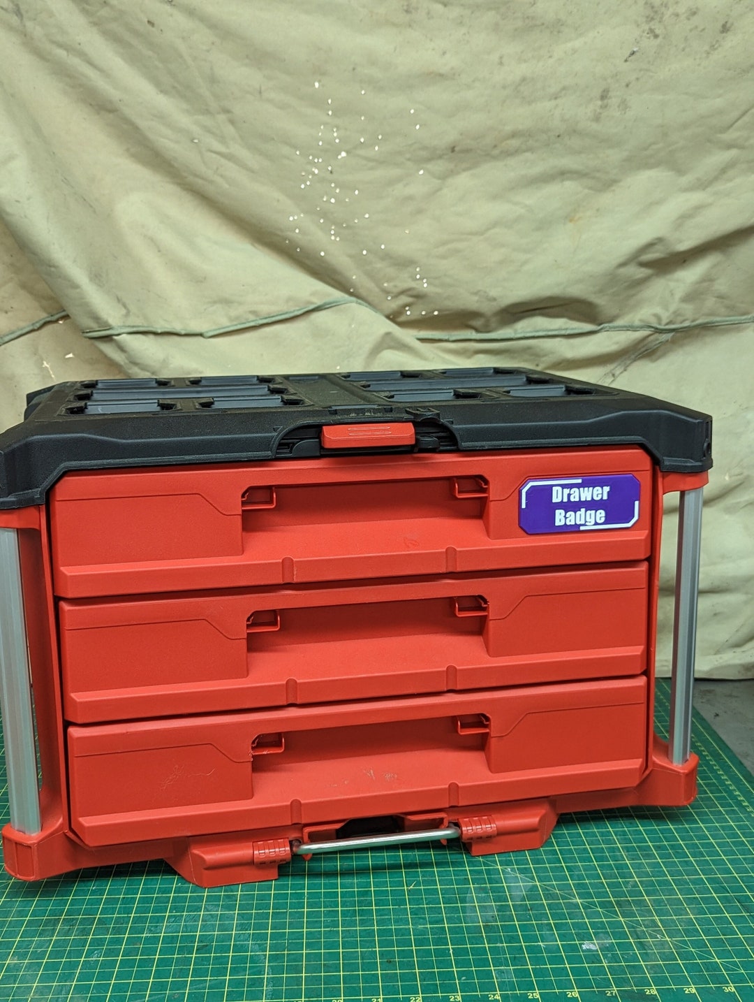 Milwaukee Packout 2&3 Drawer Custom Badge, Drawer Packout Label, Custom ...