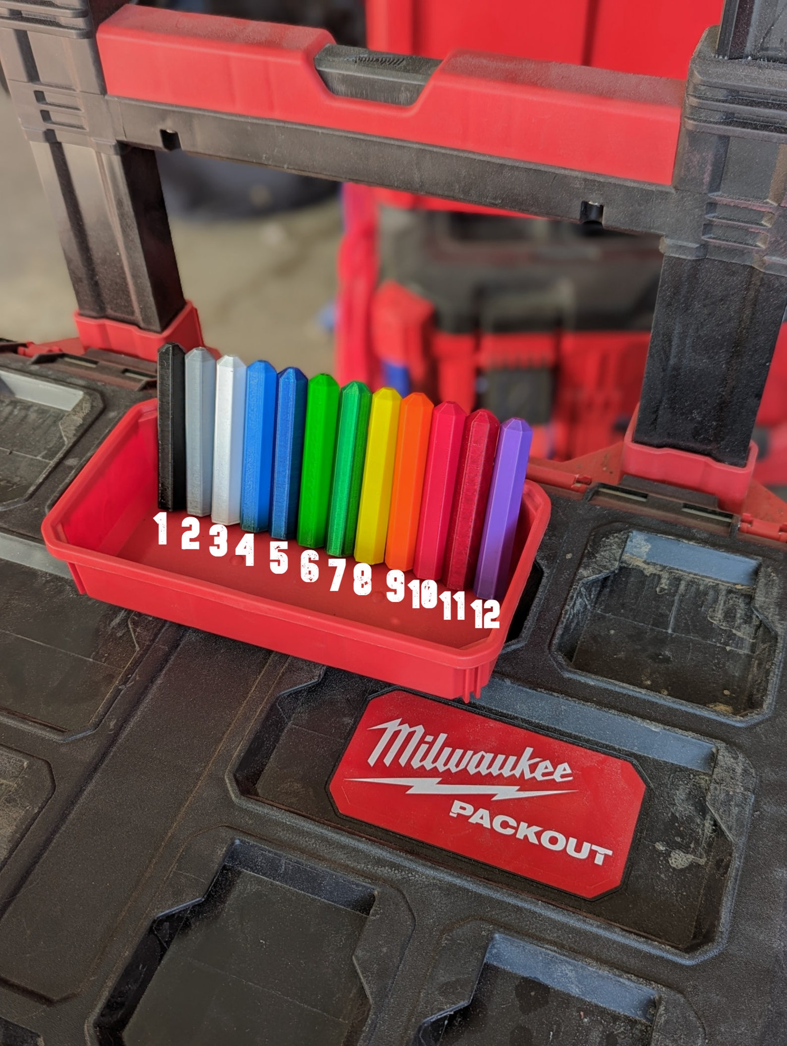 Milwaukee Packout Toolbox Lid Bit Storage Packout Mods - Etsy Canada