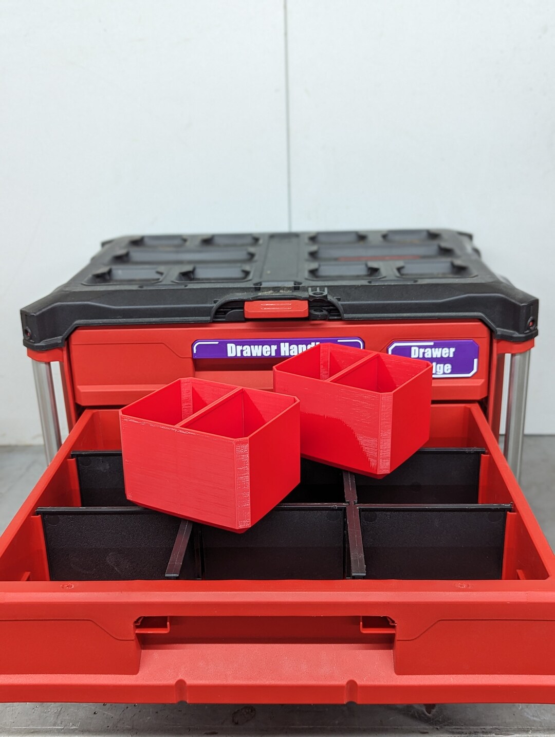 Milwaukee Packout 3 Drawer Double Bins, X2 Pack, Packout Drawer Mods ...