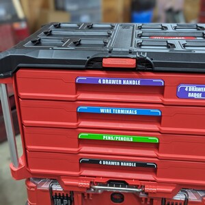 Drawer Handle-milwaukee Packout 4 Drawer Customizable Handle, Service ...