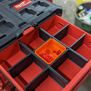 Milwaukee Packout 3 Drawer Stacking Bins, Custom Packout Mods, Packout ...