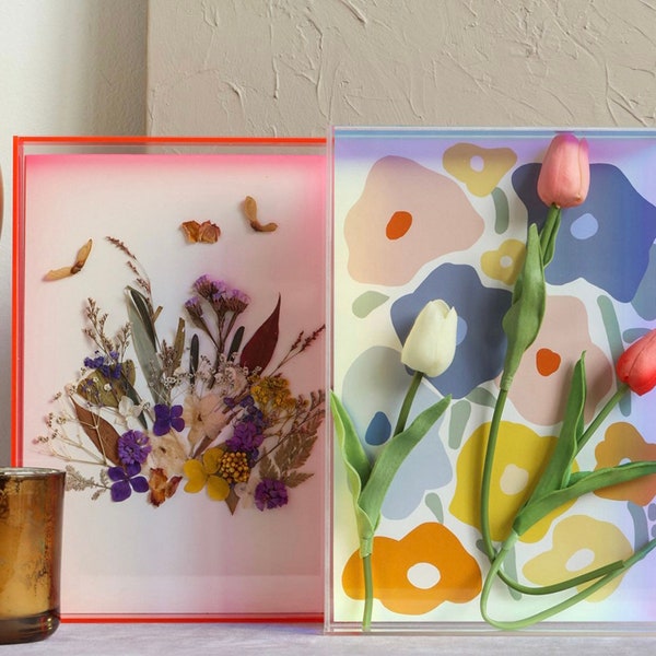 Acrylic Box Frame - Etsy