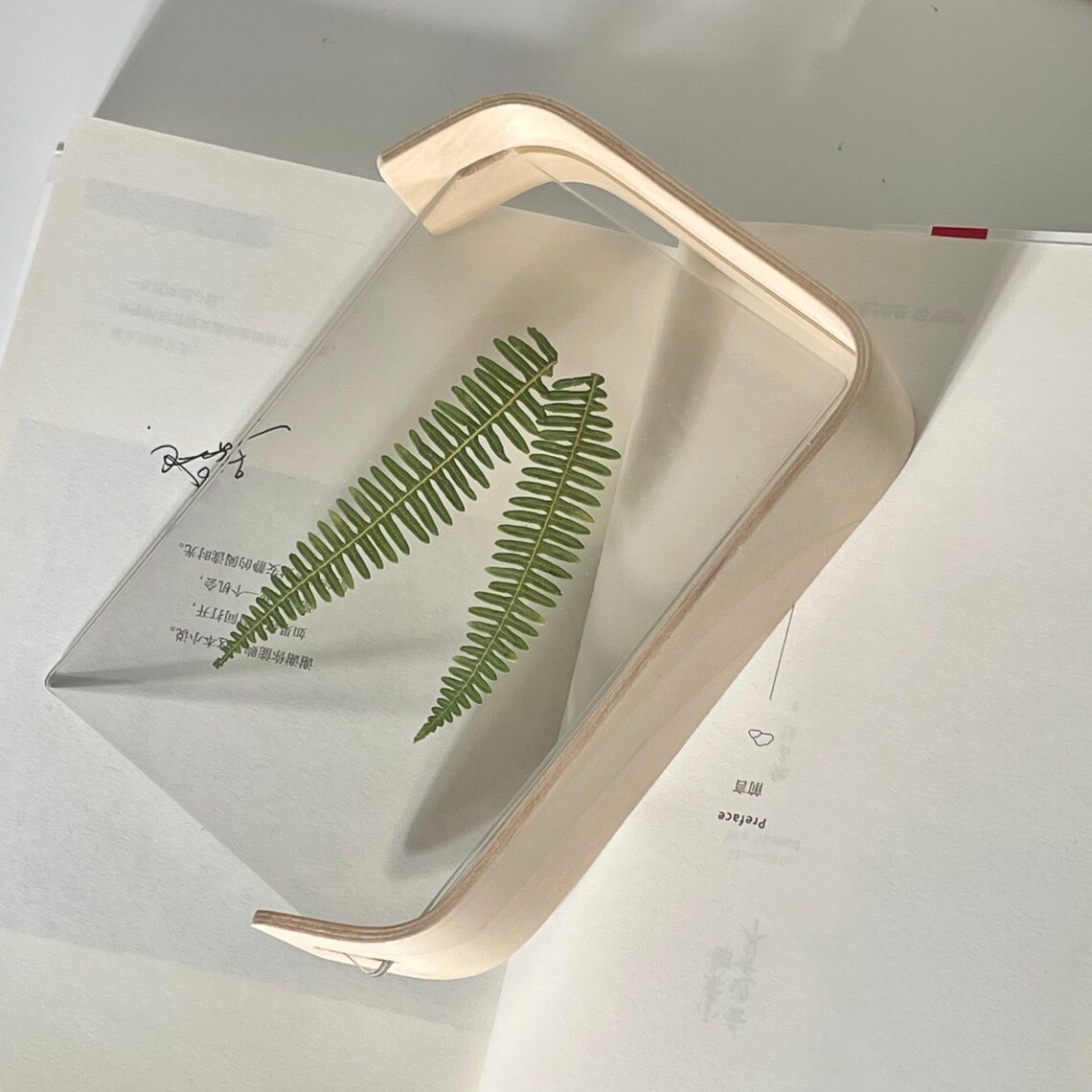 Acrylic X Wood Two-sided Table Frame - Etsy