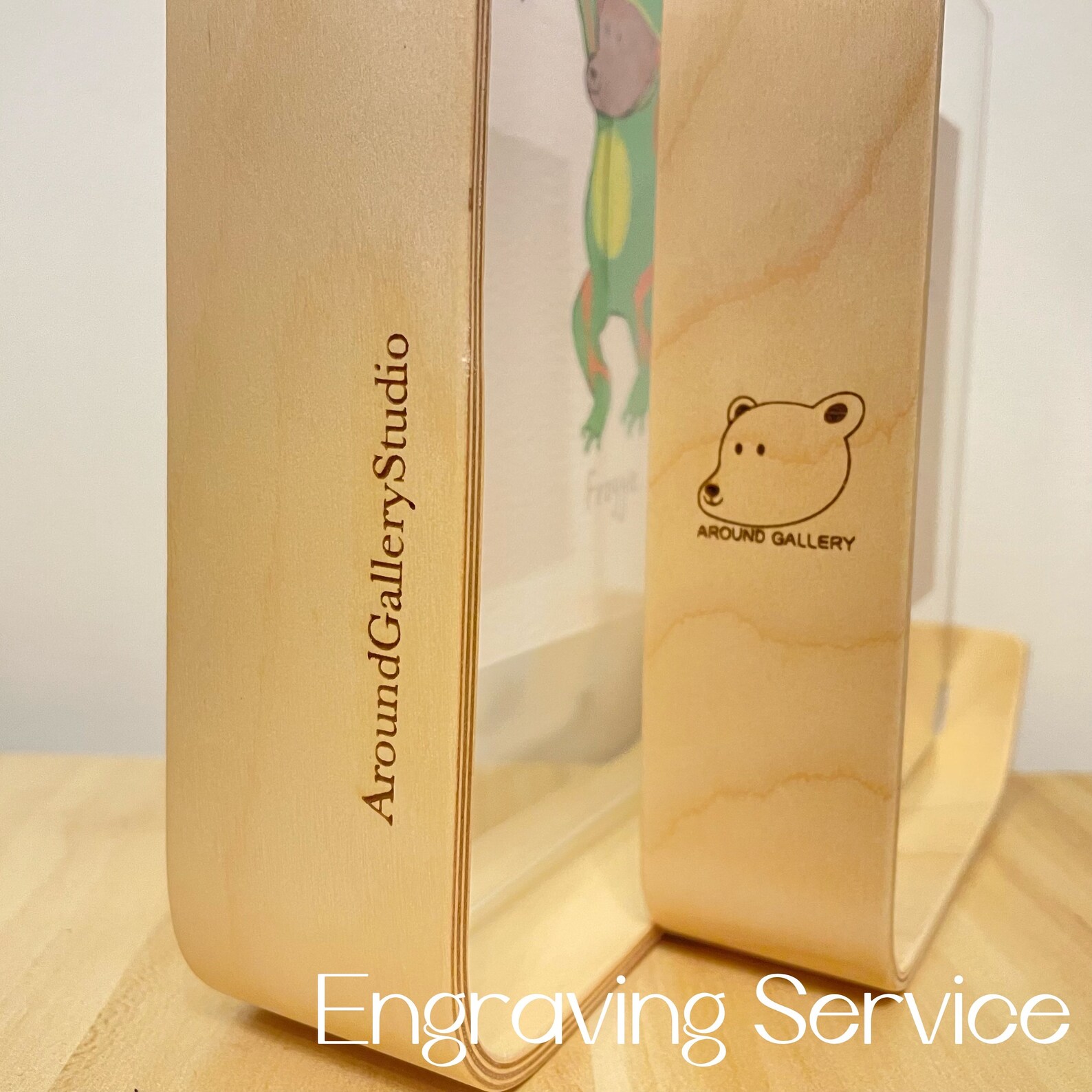 Acrylic X Wood Two-sided Table Frame - Etsy