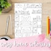 Cozy Homemaker Coloring Pages | Set of 4 | Catholic Mom Saint Quotes - Etsy