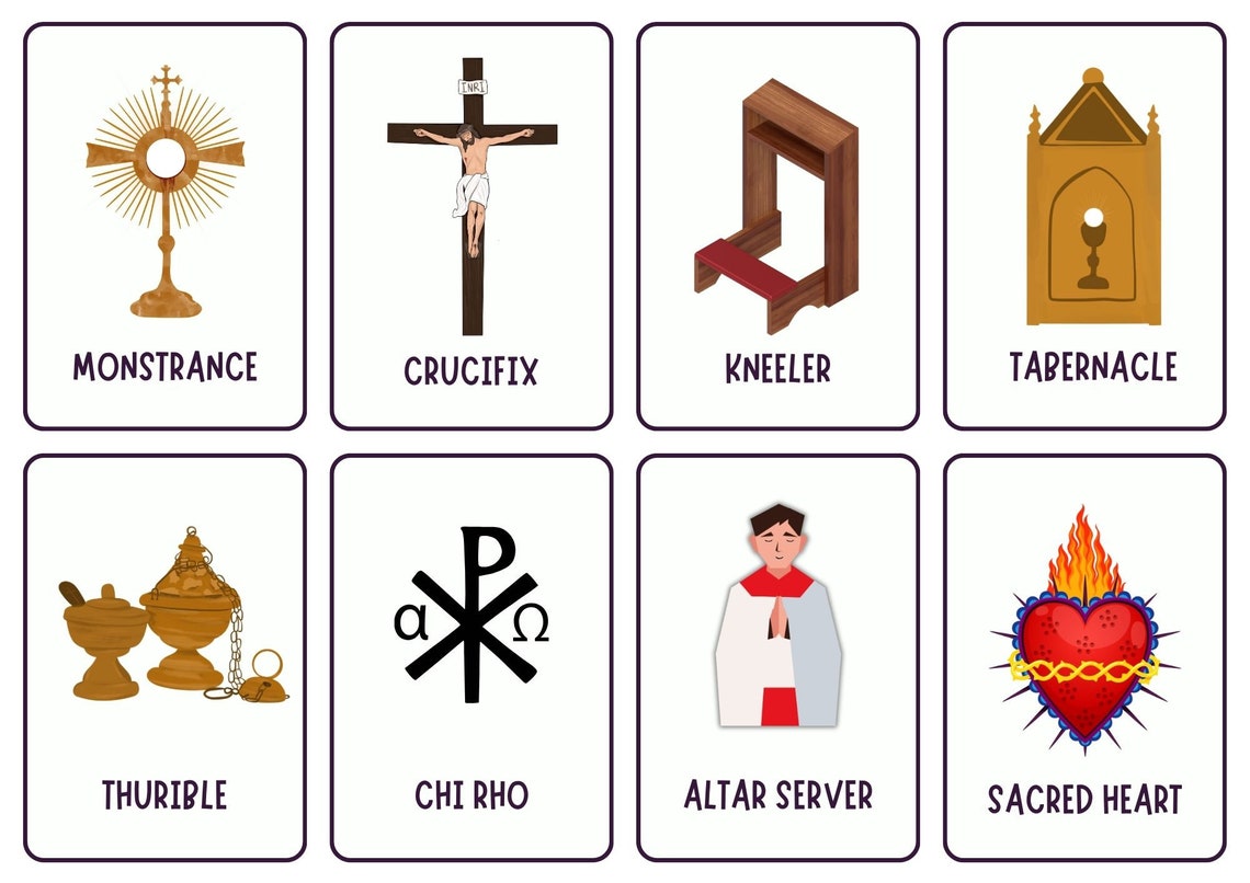 Catholic Church Flashcards | Seek & Ye Shall Find Cards | Busy Hands I ...
