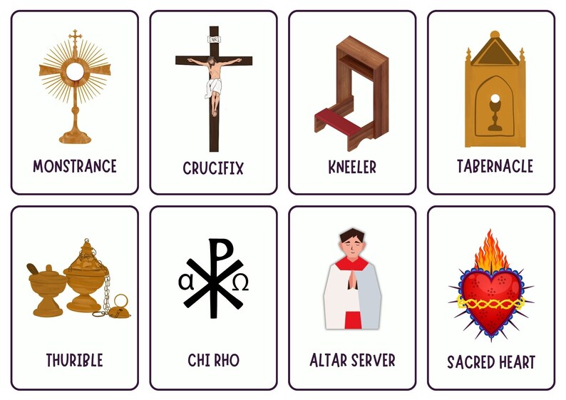 Catholic Church Flashcards | Seek & Ye Shall Find Cards | Busy Hands I ...