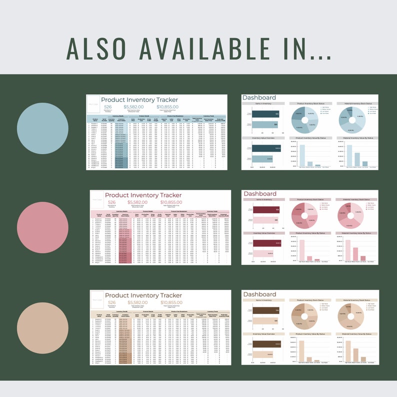 Inventory Tracker | Small Business Bookkeeping | Product Management ...