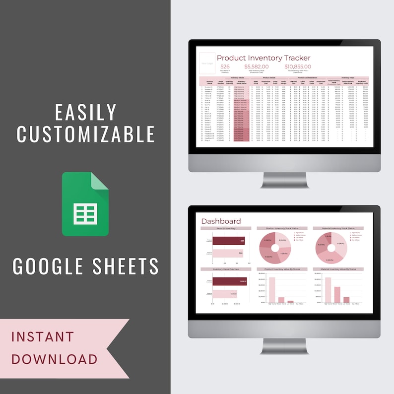 Inventory Tracker | Small Business Bookkeeping | Product Management ...