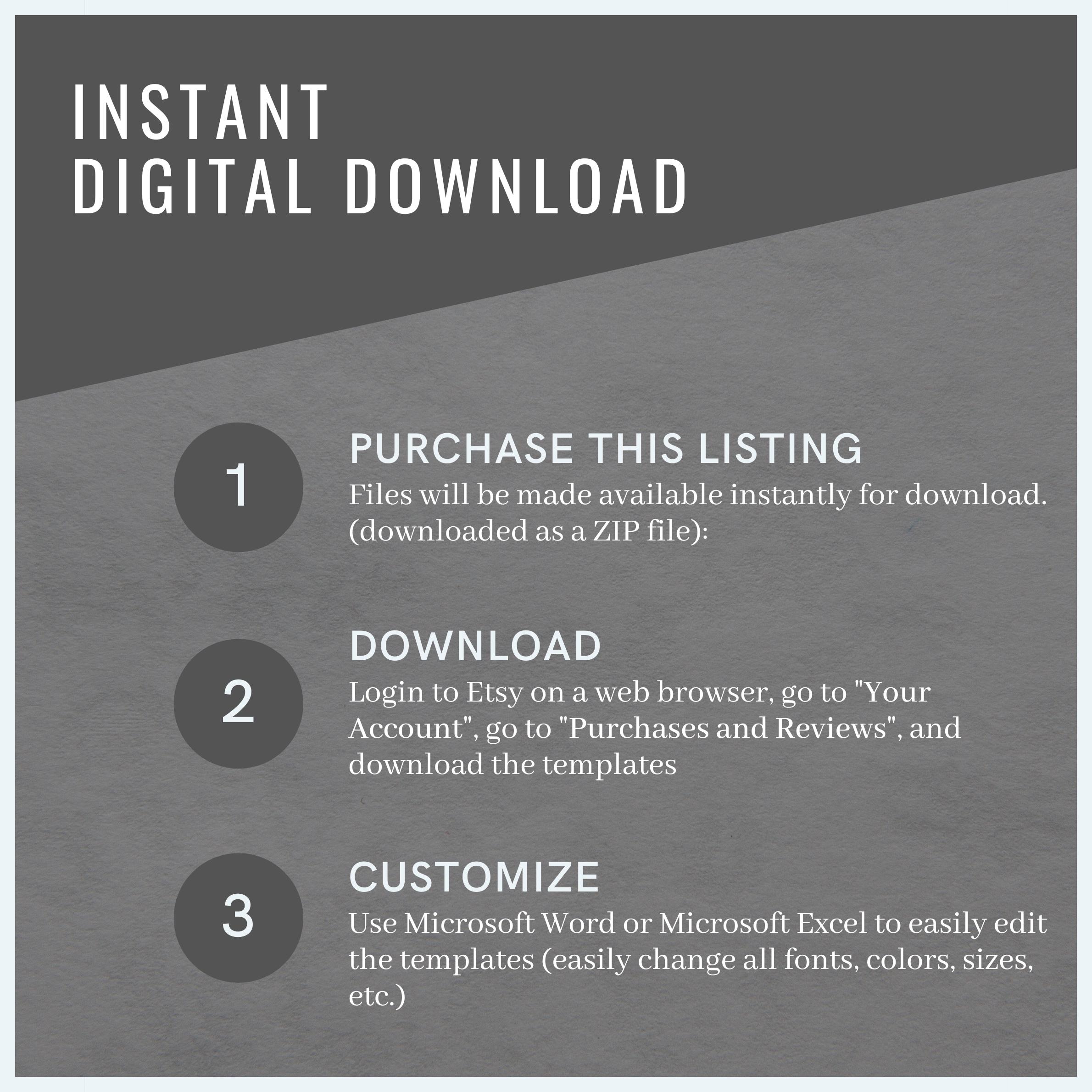 Ultimate Business Template Bundle | Invoice, Letterhead, Receipt ...
