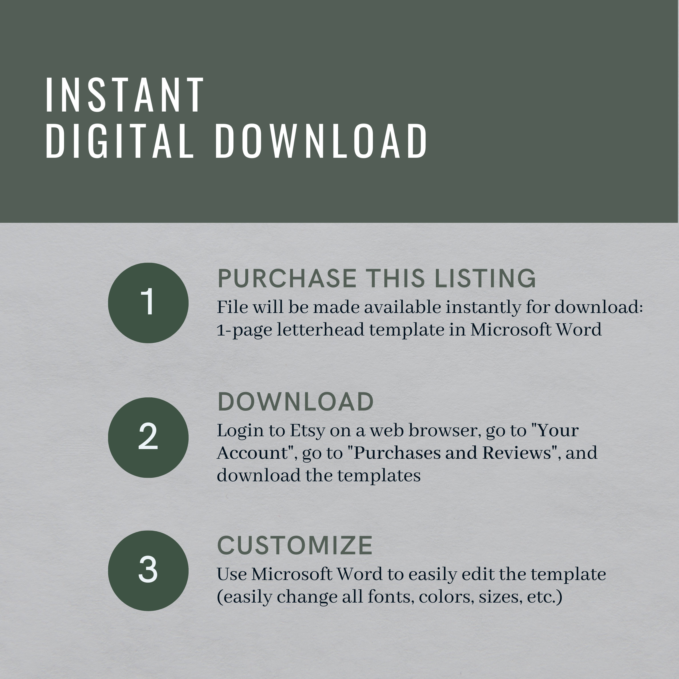 Letterhead Template | Modern and Professional Letterhead | Microsoft ...