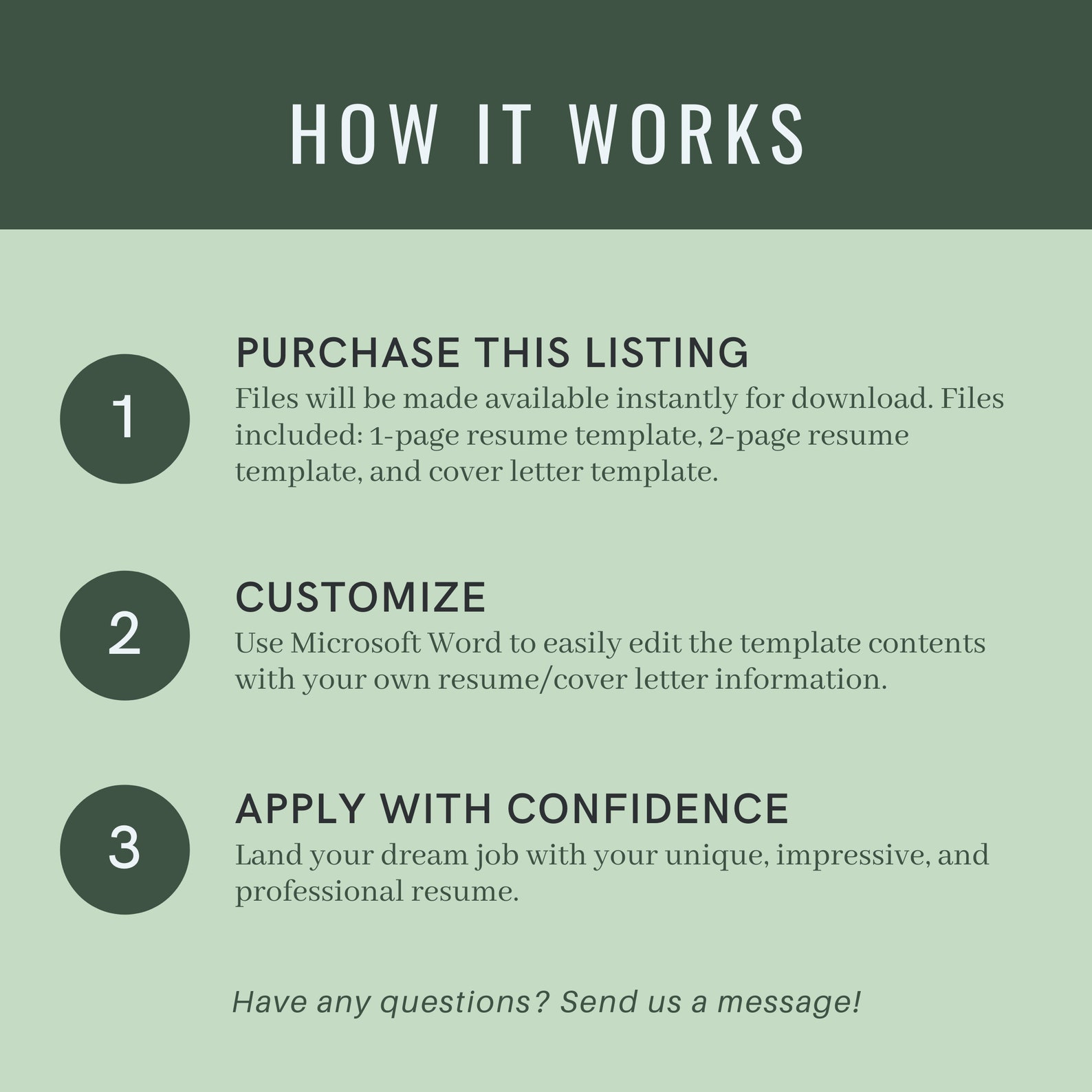 Creative Resume Template | CV Template Professional | CV Template Word ...