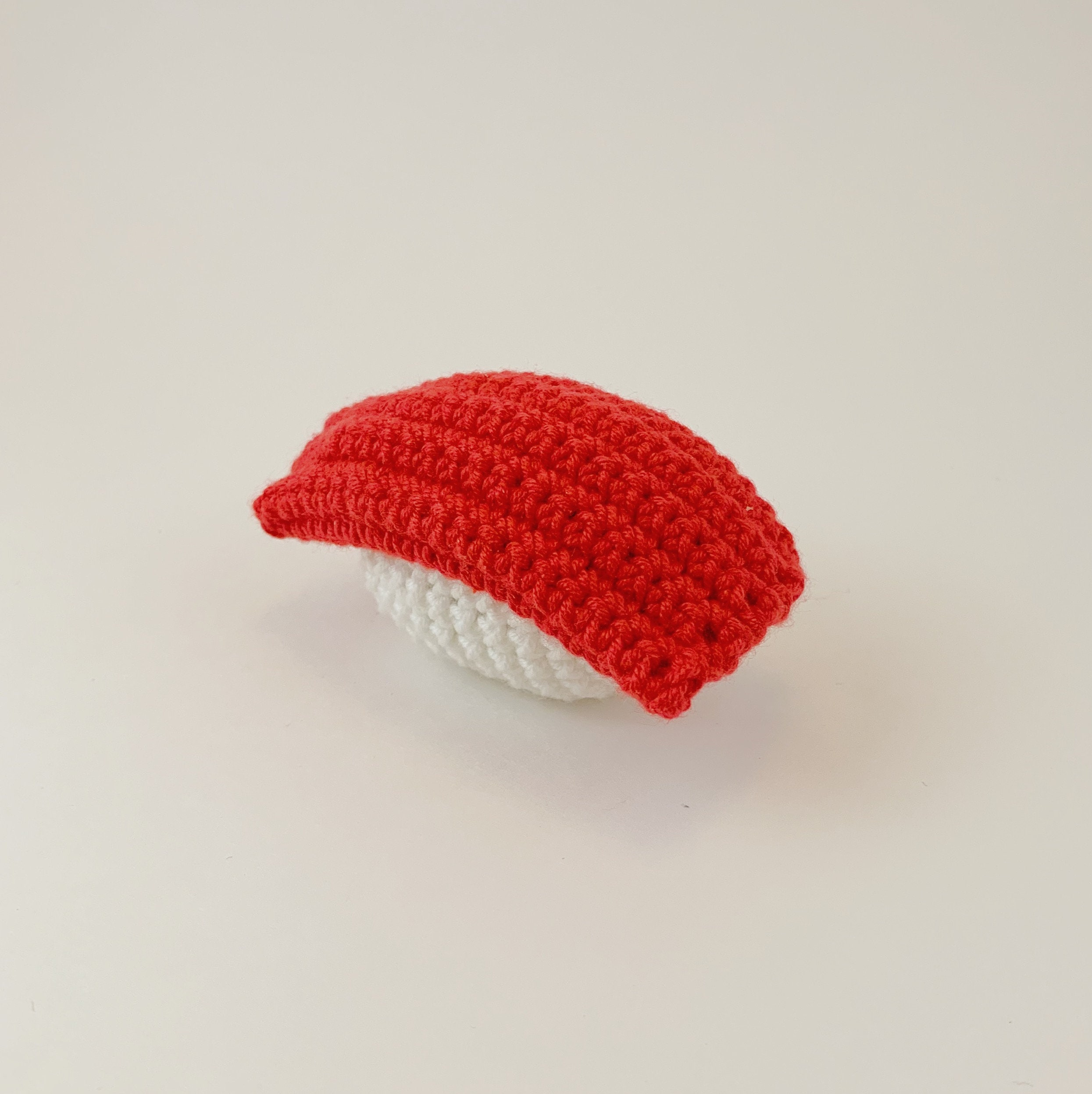 Tuna & Salmon Nigiri Sushi Crochet Pattern Beginner to Intermediate ...