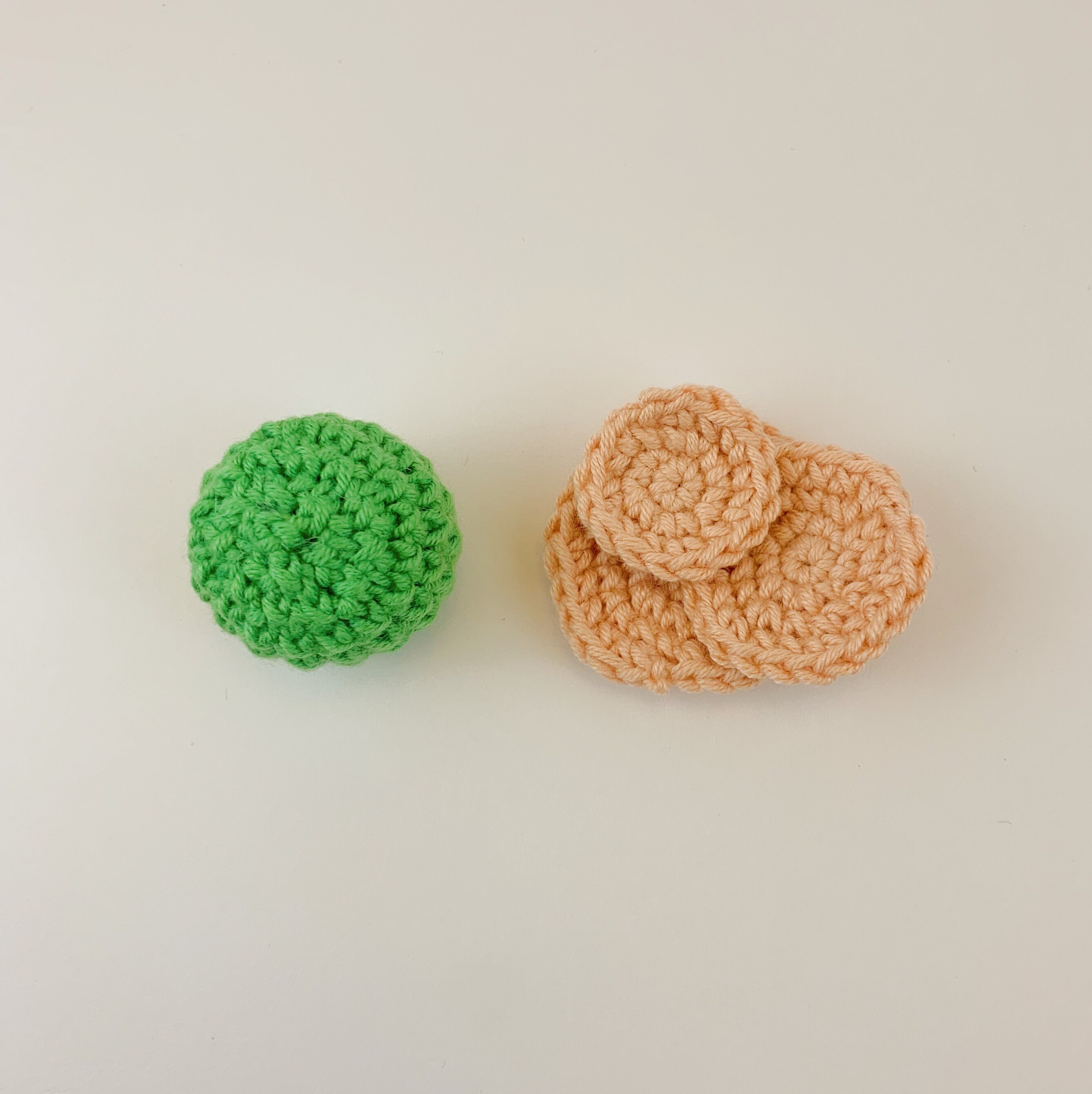 Maki Roll, Wasabi, Ginger, Edamame & Soy Sauce Crochet Pattern ...