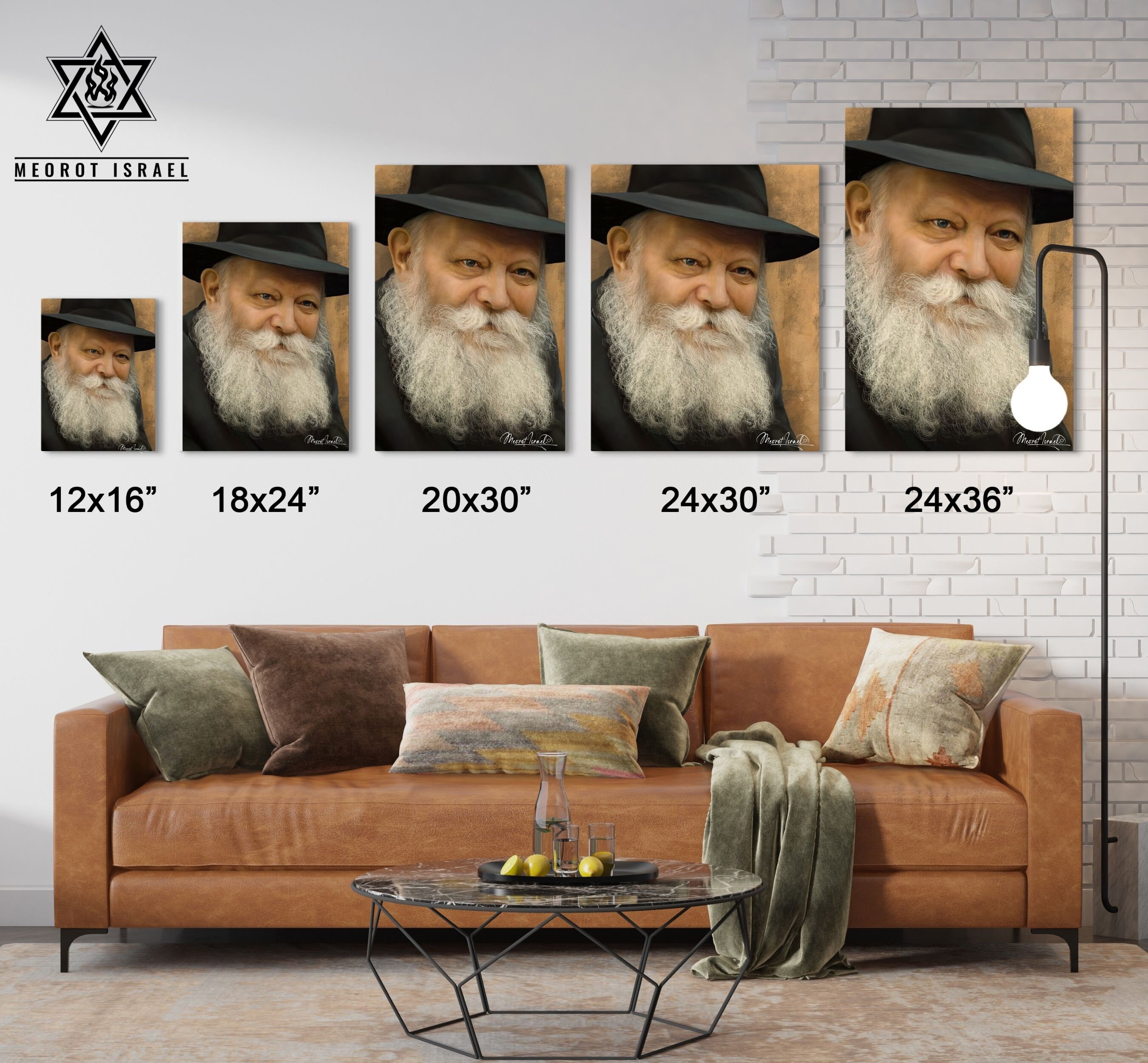 The Lubavitcher Rebbe - Menachem Mendel Schneerson | Unique Digital ...