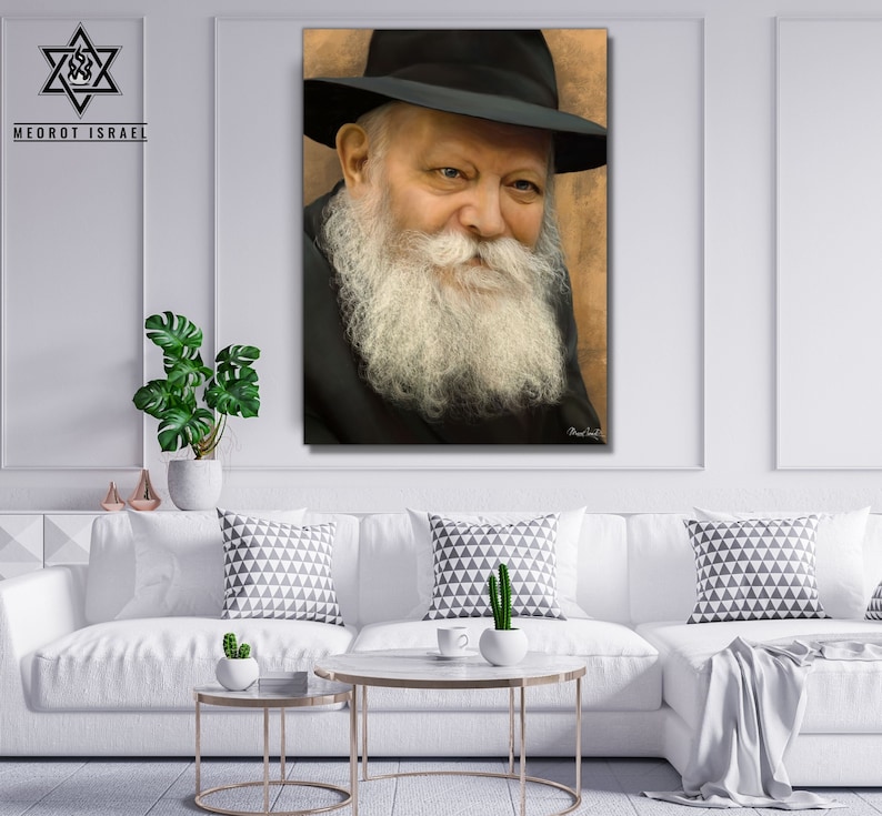 The Lubavitcher Rebbe - Menachem Mendel Schneerson | Unique Digital ...