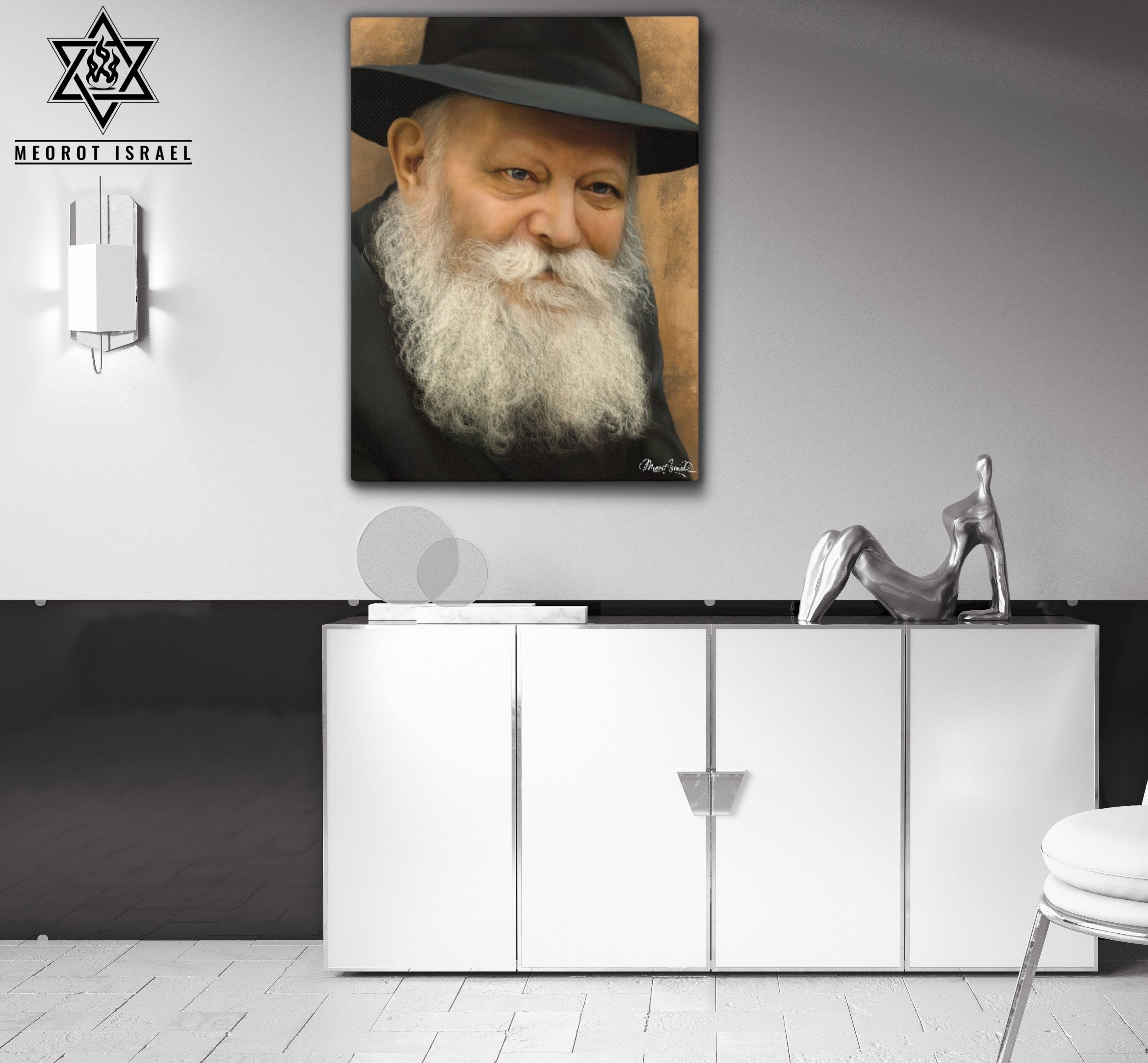 The Lubavitcher Rebbe - Menachem Mendel Schneerson | Unique Digital ...