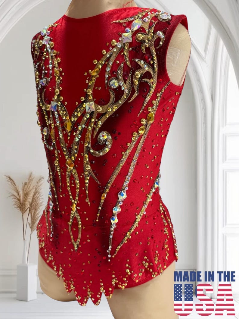 Custom Rhythmic Gymnastics Leotard | Made to Order Competition Leotard ...