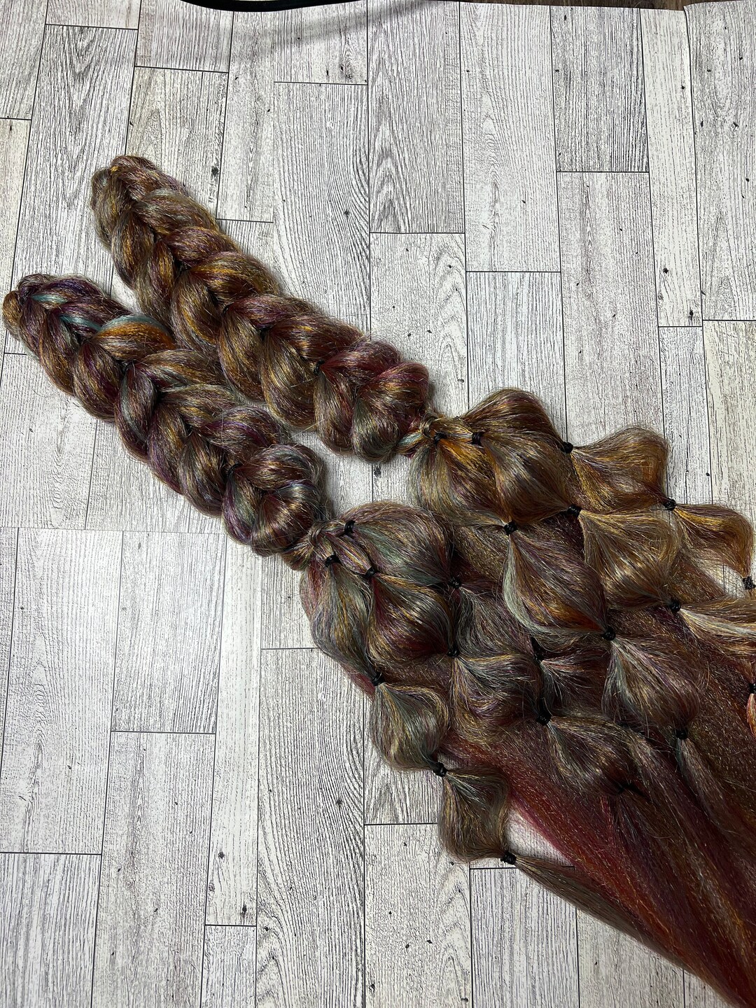 2 Piece Clip-in 3D Festival and Rave Ponytail Extensions 25 - Etsy