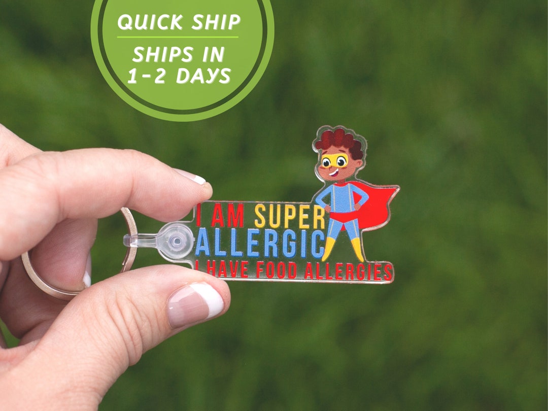 I Am Super Allergic I Have Food Allergies Super Hero Food Allergy Alert ...
