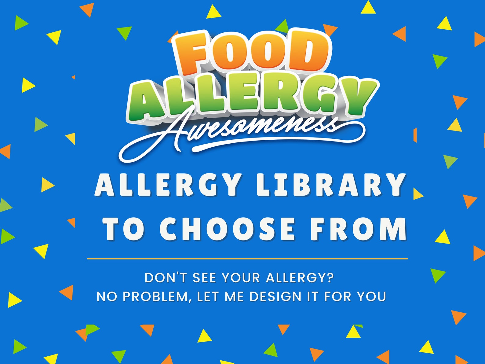 Custom Food Allergy Stickers for Lunch Boxes Labels for School - Etsy