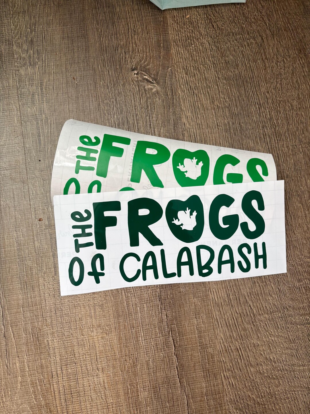 The Frogs of Calabash, Band Merch, Car Decal, Sticker for Car, Water ...