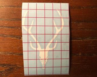 Buck Decal Deer Decal Deer Sticker Buck Vinyl Decal Standing Deer Decal ...