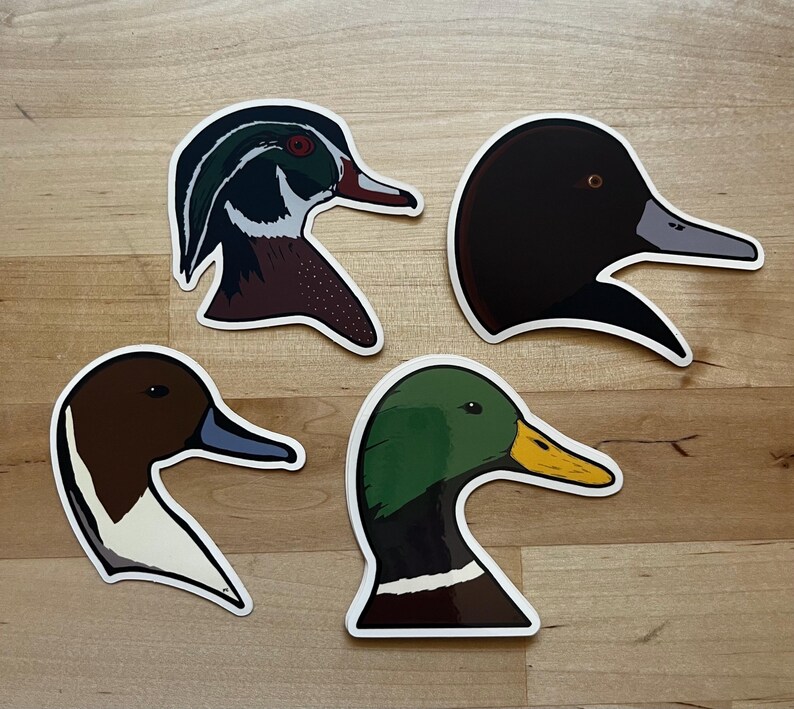 Duck Hunting Sticker Set - Etsy