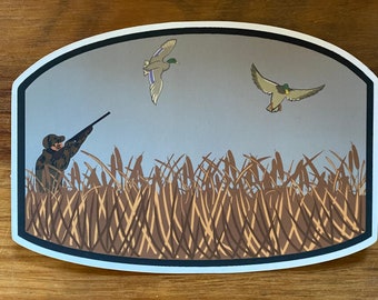 Duck Hunting Sticker - Etsy