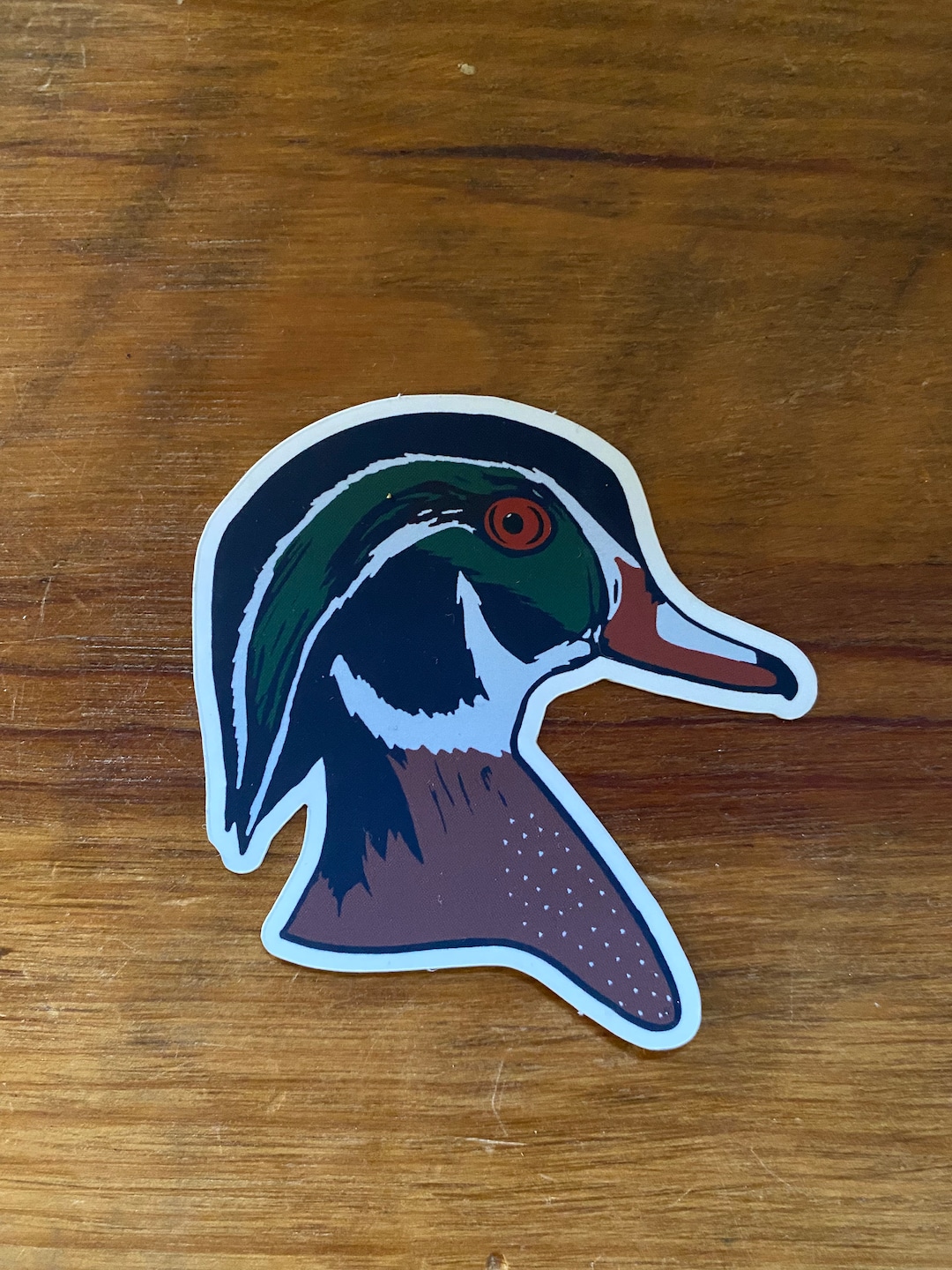 Wood Duck Sticker - Etsy
