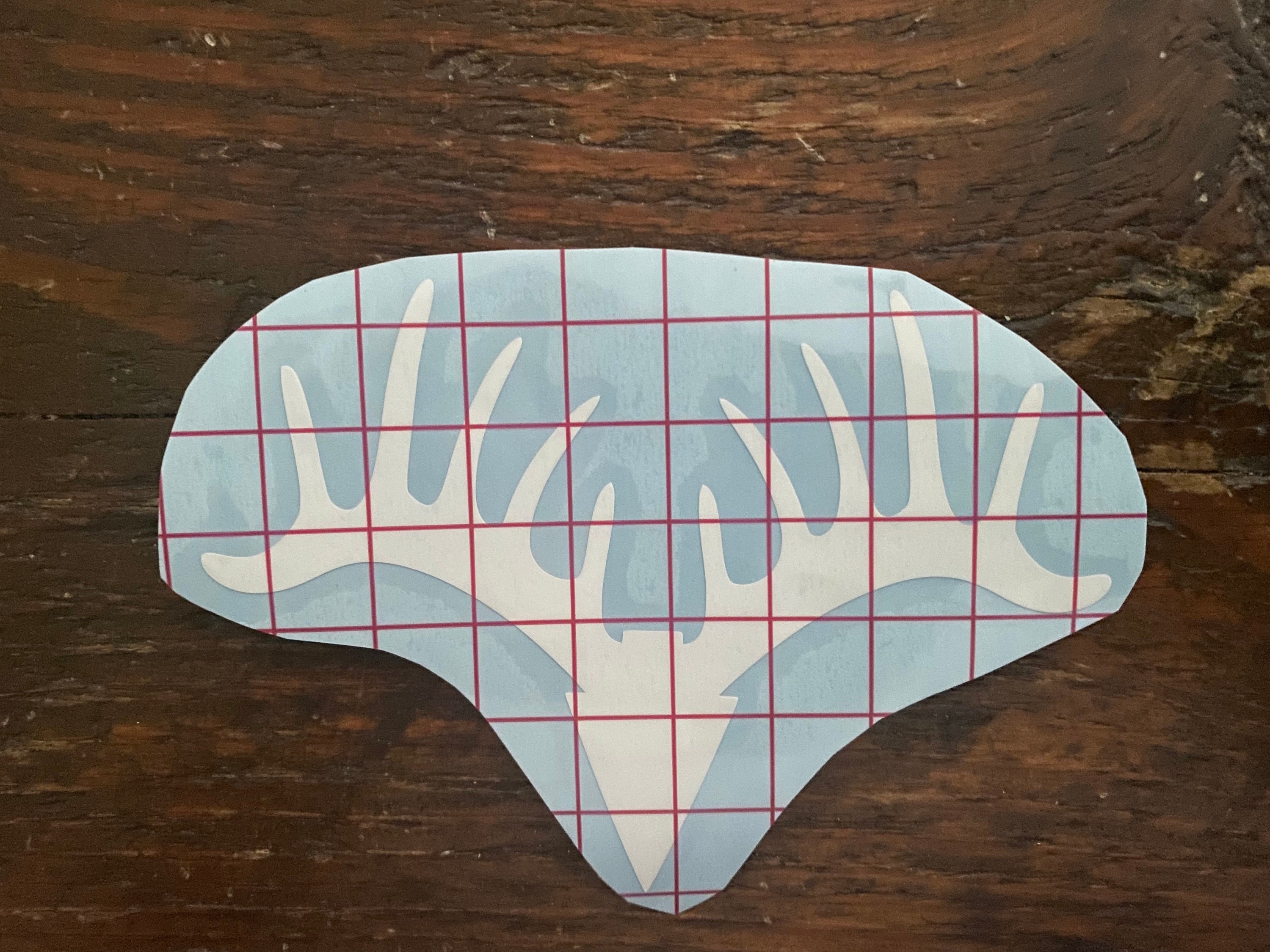 Arrowhead Buck Decal - Etsy