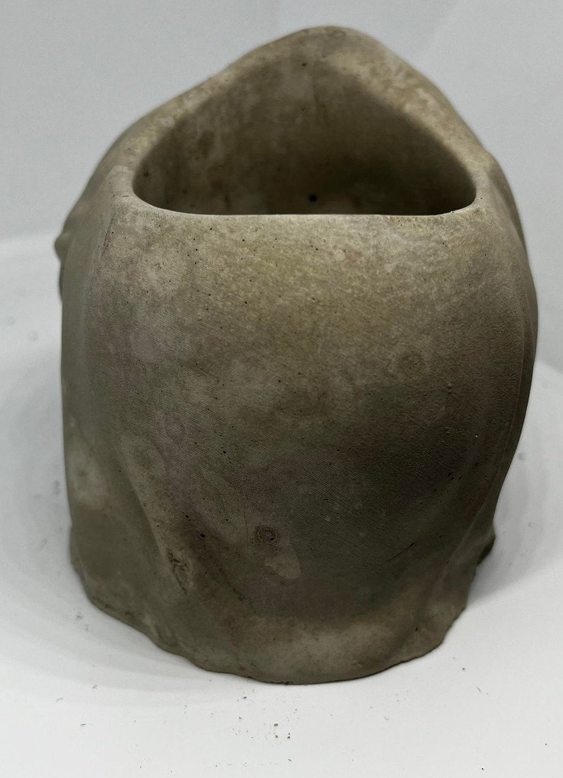Lady in the Veil (pot) Face Pot, Container, Flower Pot, Bust, Sculpture ...
