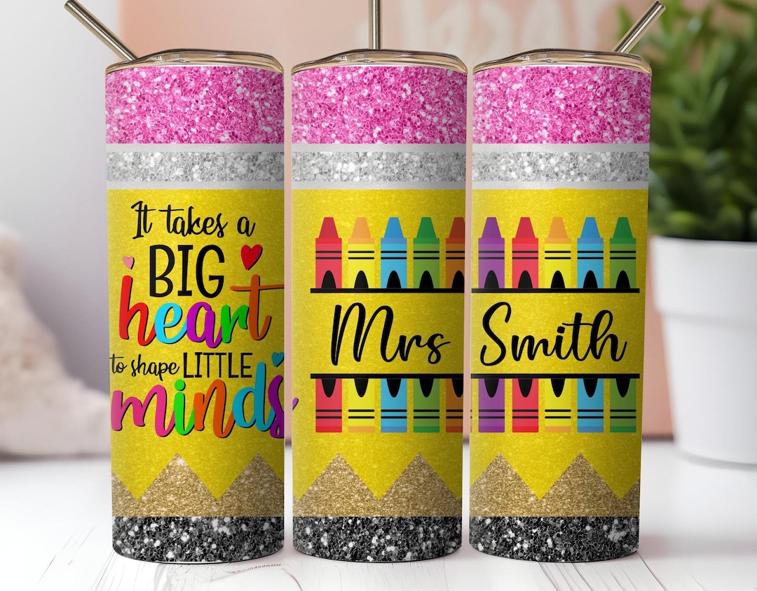 It Takes a Big Heart to Teach Little Minds, Personalized Teacher Gift ...